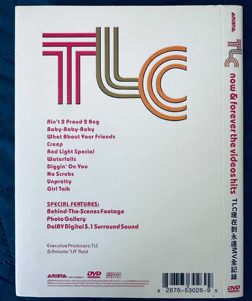 TLC - Now & Forever The Video Hits (Japan DVD) Used – Borderline MUSIC