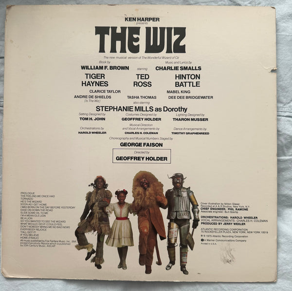 The Wiz original cast recording LP soundtrack vinyl used – Borderline MUSIC