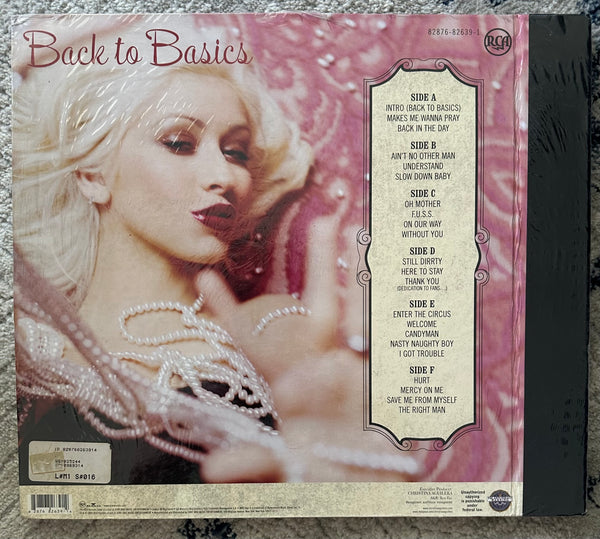 Christina Aguilera Back To Basics 2006 Limited Edition 3 × Lp Vinyl
