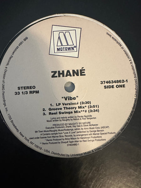 Zhane - Vibe 12" remix LP Single Vinyl - Used – Borderline MUSIC