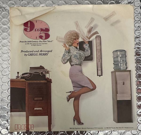 Dolly Parton 9 to 5 and odd jobs 1980 record 45 vinyl – Borderline MUSIC