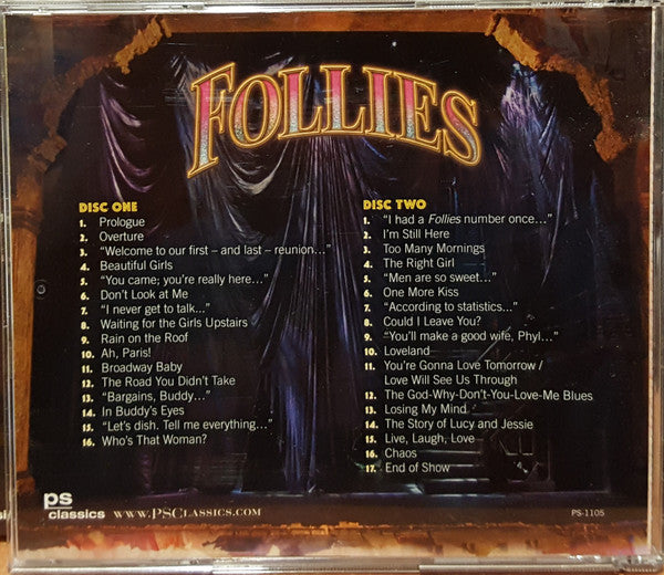 Stephen Sondheim, Bernadette Peters - New Broadway Cast– Follies (New – Borderline MUSIC