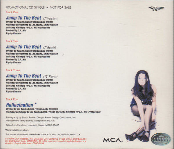 Dannii Minogue - Jump To The Beat (Promo Remix Cd single) Used – Borderline MUSIC