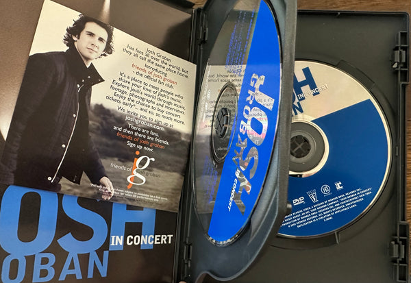 Josh Groban In Concert CD and DVD - Used – Borderline MUSIC