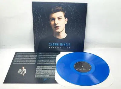 Shawn Mendes - Handwritten LP (BLUE VINYL) Used – Borderline MUSIC