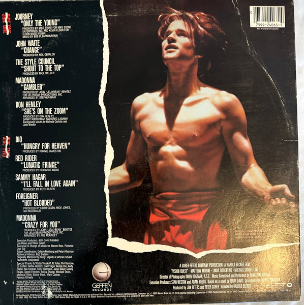 Vision Quest Soundtrack : (Madonna) Used 1985 LP VINYL – Borderline MUSIC