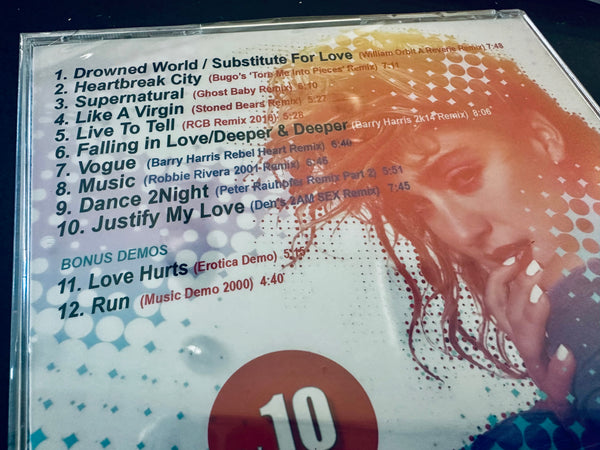 Madonna - Unreleased Remixes vol. 10 CD – Borderline MUSIC
