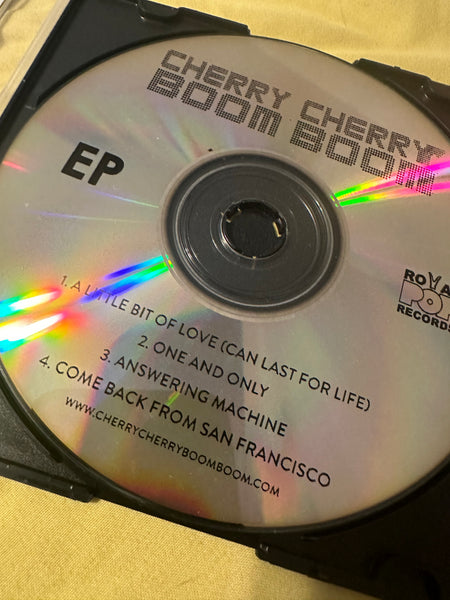 Cherry Cherry Boom Boom EP - PROMOTIONAL CD - used – Borderline MUSIC