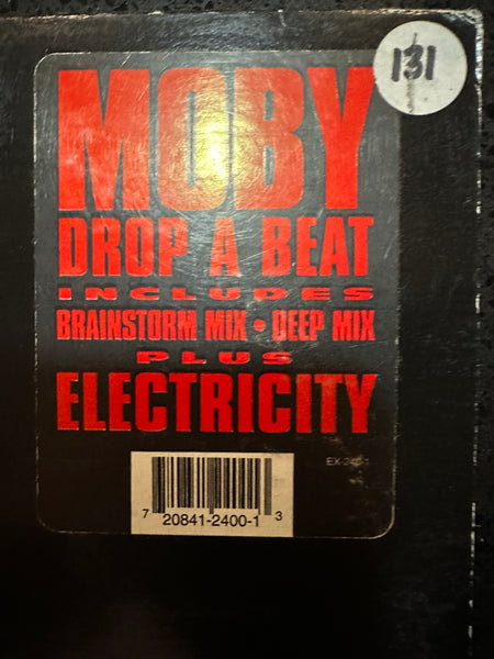 Moby - Drop A Beat 12” LP vinyl - Used – Borderline MUSIC