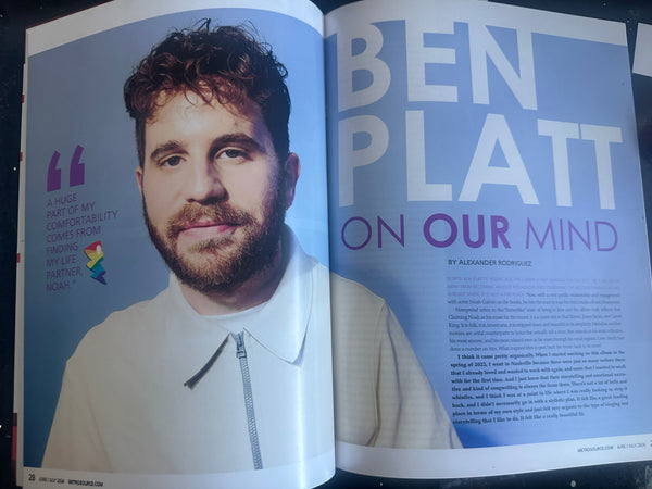 Ben Platt -Metrosource Magazine 2025 – Borderline MUSIC