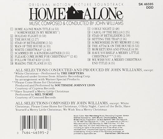 Home Alone - Soundtrack CD - Used – Borderline MUSIC
