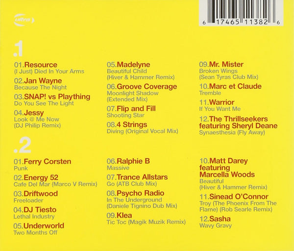 Ultra Trance: 1 (Various) 2CD - Used – Borderline MUSIC