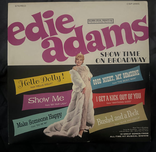 Edie Adams 2 original LP vinyls used – Borderline MUSIC