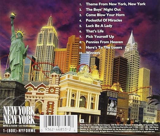 Frank Sinatra - Lucky Numbers New York New York CD - Used – Borderline ...