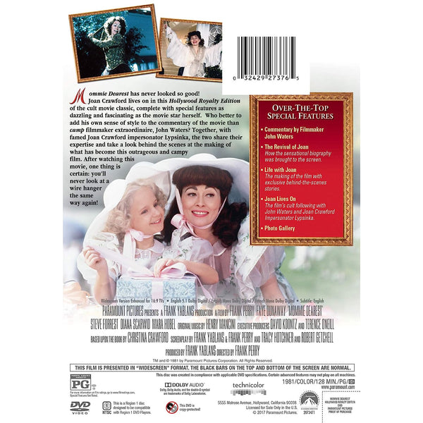 MOMMIE DEAREST - Hollywood Royalty Edition DVD - Used – Borderline MUSIC