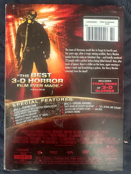 My Bloody Valentine 3D DVD - Used with glasses – Borderline MUSIC