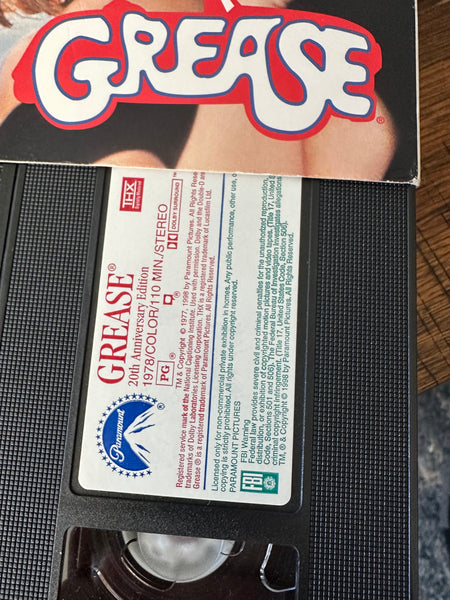 Grease VHS used – Borderline MUSIC