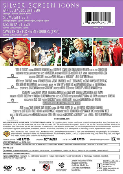 Silver Screen ICONS DVD4 Broadway Musicals DVD - Used – Borderline MUSIC