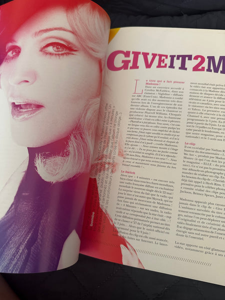 Madonna - Amazing 2008 Import book/mag – Borderline MUSIC