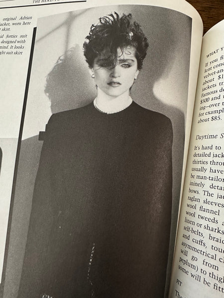 Vintage Chic 1982 book - Madonna / Gina Davis – Borderline MUSIC