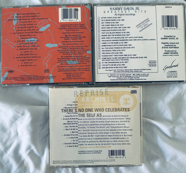 Sammy Davis Jr. - Best Of, Hits, Collectors Series - set of 3 CDs - Us ...
