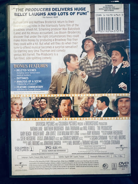 The Producers (Widescreen Edition) DVD used – Borderline MUSIC