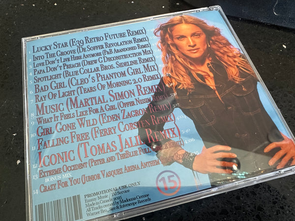 MADONNA -- Unreleased Mixes Vol. 15 (DJ Series) CD – Borderline MUSIC