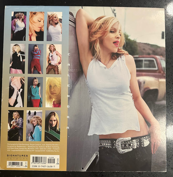 Madonna 2002 calendar used – Borderline MUSIC