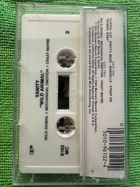 Vanity - Wild Animal cassette tape - used – Borderline MUSIC