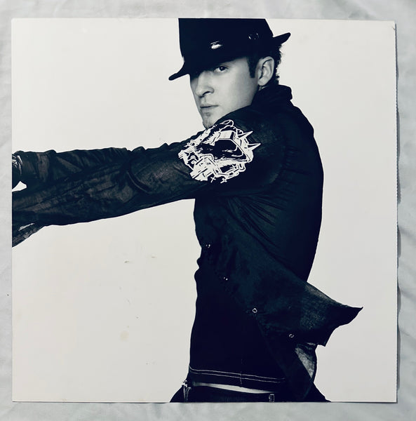 Justin Timberlake - double sided 12x12 PROMO Poster Flat - Used ...