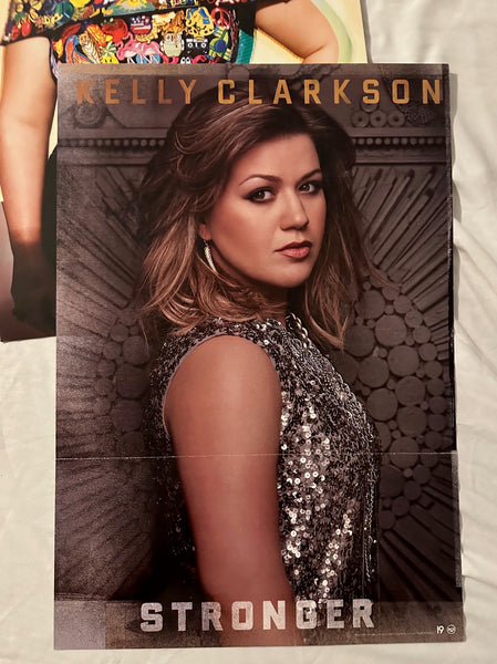Kelly Clarkson - set of 4 Promotional Poster Flats (12x17) – Borderline ...