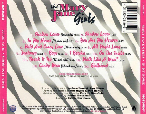 Mary Jane Girls - The Very Best Of CD - Used – Borderline MUSIC