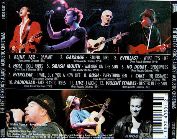 The Best Of KROQ's LIVE (Various) CD - Used – Borderline MUSIC