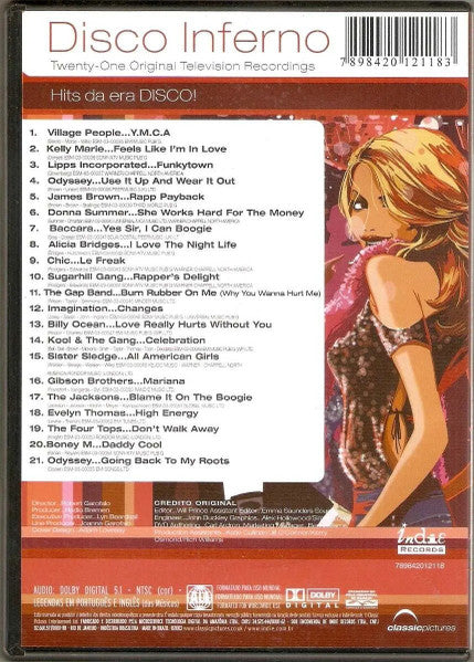Disco Inferno - 21 TV performances on MUSIKLADEN TV show DVD - Used ...