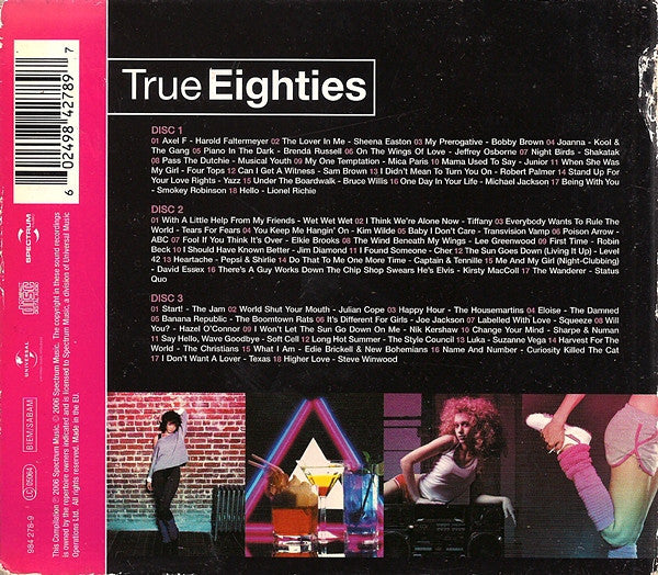 True Eighties (3CD) Import Collection (Various 80s) Used – Borderline MUSIC