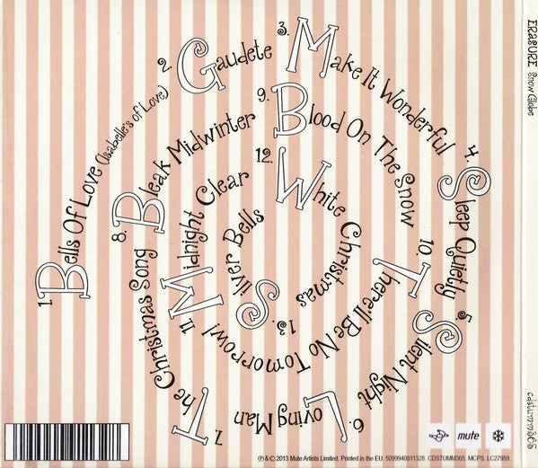 Erasure - Snow Globe (Christmas CD) Used – Borderline MUSIC