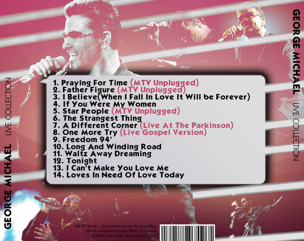 George Michael - Live Collection CD (sale) – Borderline MUSIC