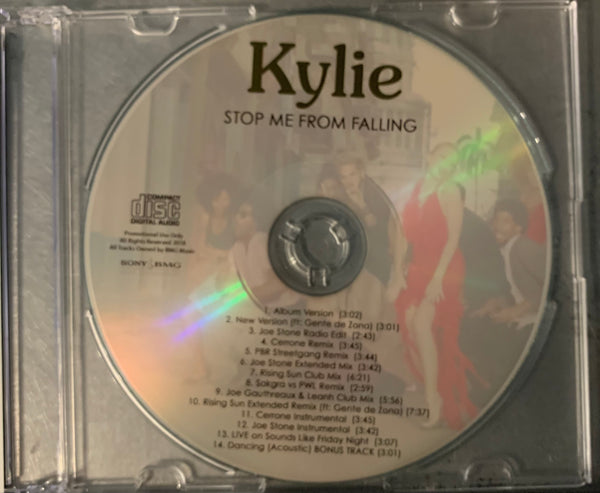 Kylie Minogue - Stop Me From Falling (DJ CD single) – Borderline MUSIC