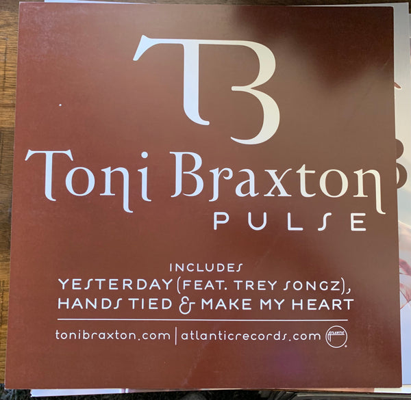 Toni Braxton - PROMO FLAT 12x12" - PULSE -Used – Borderline MUSIC