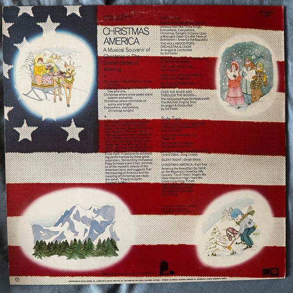 Christmas America (Various) 1973 LP Vinyl - Used – Borderline MUSIC