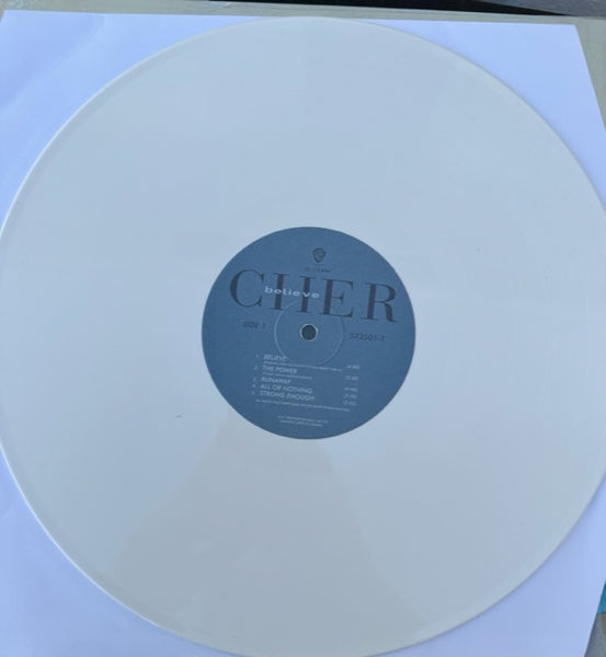 CHER - BELIEVE (White Vinyl) LP - Used (US orders only) – Borderline MUSIC