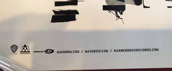 Madonna - American Life promo poster 12x24 – Borderline MUSIC