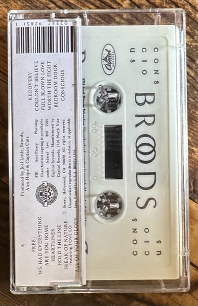 Broods - Conscious - cassette - Used – Borderline MUSIC