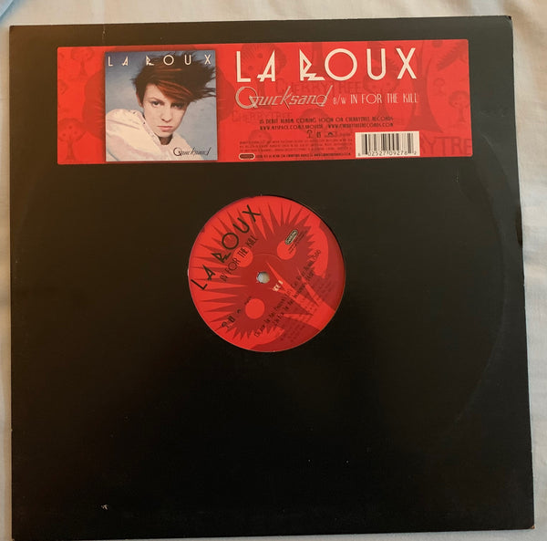 La Roux - Quicksand / In For The Kill 12" LP Vinyl & Promo Sticker - U ...