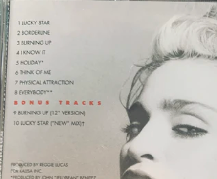 Madonna - MADONNA (Remastered + 2 Mixes) 2000 CD - Used – Borderline MUSIC